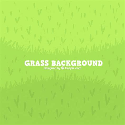 Premium Vector Flat Background Of Green Grass