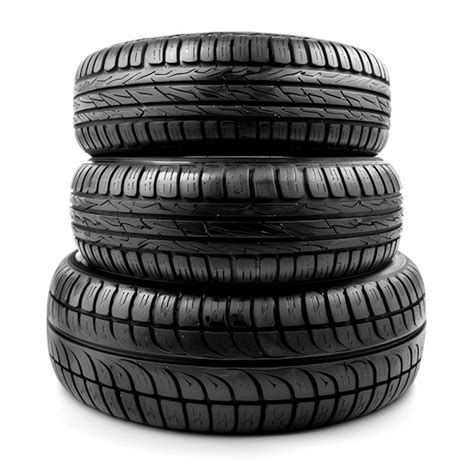 Premium Photo Car Tires Isolated