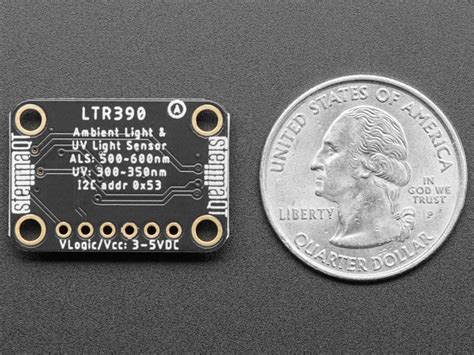 Adafruit Ltr390 Uv Light Sensor Stemma Qt Qwiic Kiwi Electronics