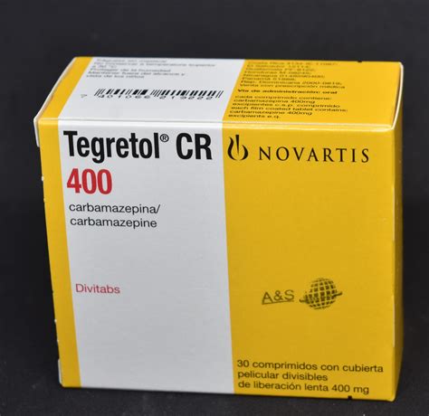 Tegretol Cr 400mg 30 Comprimido