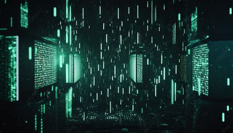 High Tech Big Data Science Technology Advertising Background High Tech Science Fiction The