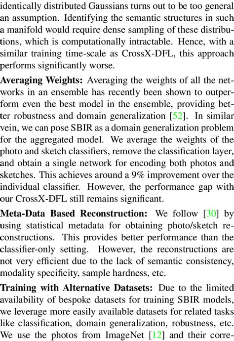 Data Dependent Vs Data Free Settings On Sketchy Download Scientific Diagram