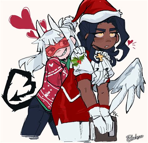 Judgement Cherub Angel X Loremaster Christmas Version R Helltaker