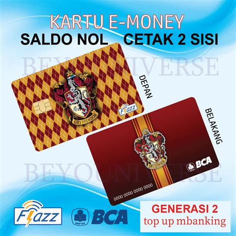 Jual Kartu E Money Slytherin Hufflepuff Gryffindor Ravenclaw Harry Potters Class Bca Flazz Gen