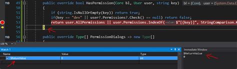 c debug return value stack overflow