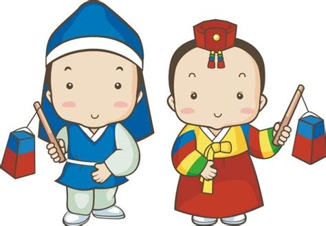 한복그림 세배이미지 모음 네이버 블로그