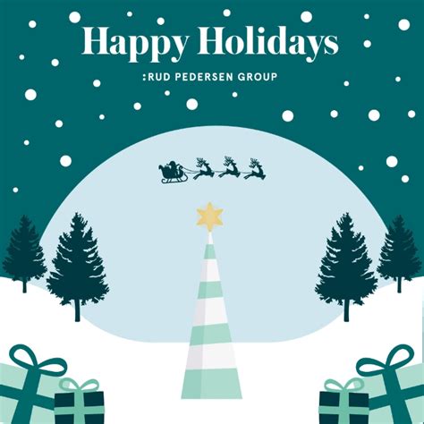 🌟 🎄 🎁 🕯️ ☃️ From All Of Us At Rud Pedersen Group Seasons Greetings