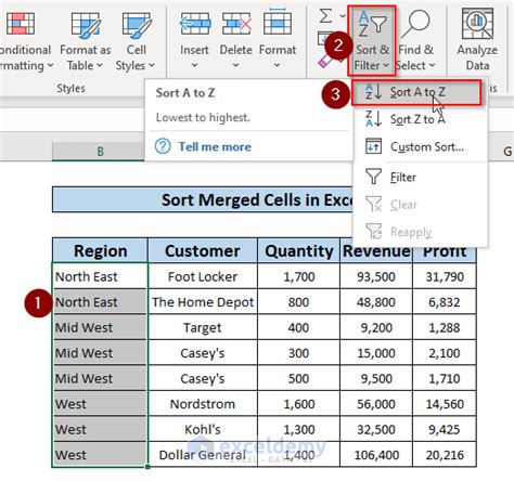 How To Sort Merged Cells In Excel 2 Easy Methods ExcelDemy