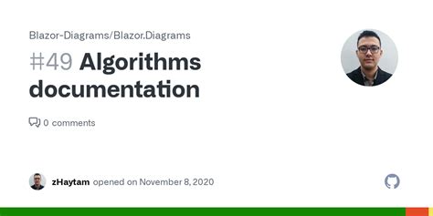algorithms documentation · issue 49 · blazor diagrams blazor diagrams