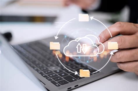 Premium Photo Cloud Computing And Online Storage Technologies Cloud