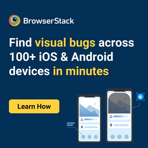 App Percy Native Apps Visual Testing Platform Browserstack
