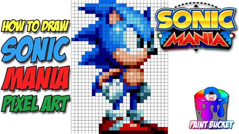 8 Bit Pixel Art Of Sonic