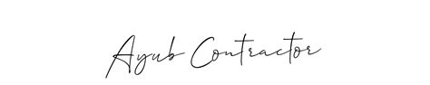 85 Ayub Contractor Name Signature Style Ideas Superb Name Signature
