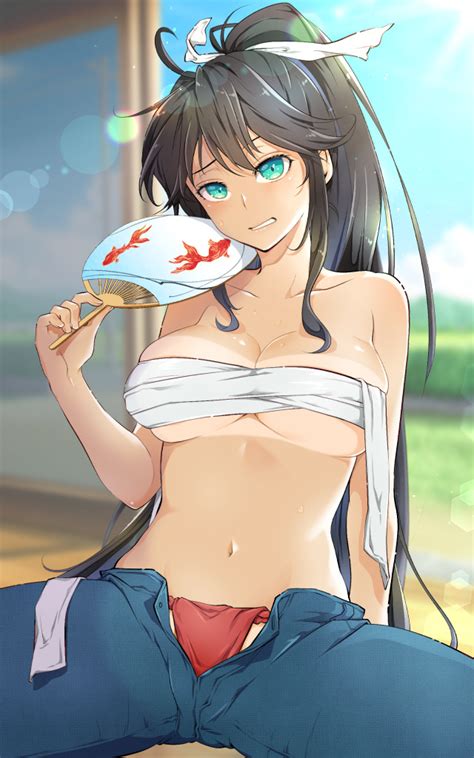 Kinako Mzknk0 Homura Senran Kagura Senran Kagura 1girl Bare