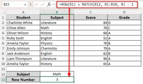 how to return row number of match in excel 8 suitable ways excel insider