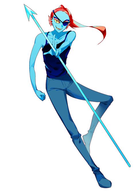 Undyne Undertale Drawn By Re Re Danbooru