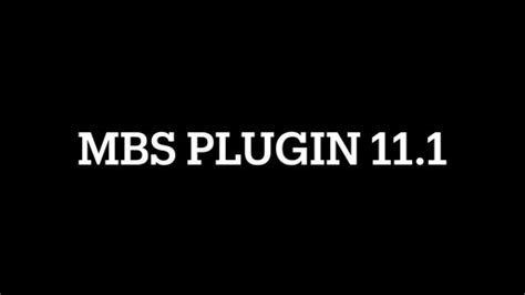 mbs plugin for claris filemaker tutorial videos