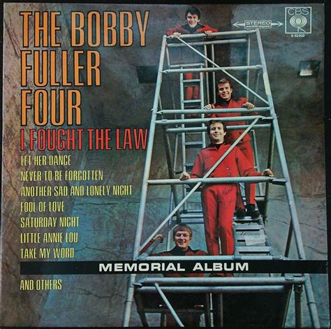 Bobby Fuller Four I Fought The Law Memorial Album Germany 1966 1st
