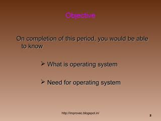 Operating System PPT