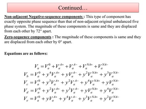 Comparative Analysis Of 3 Phase 5 Phase And 6 Phase Symmetrical Components With Matlab Pptx