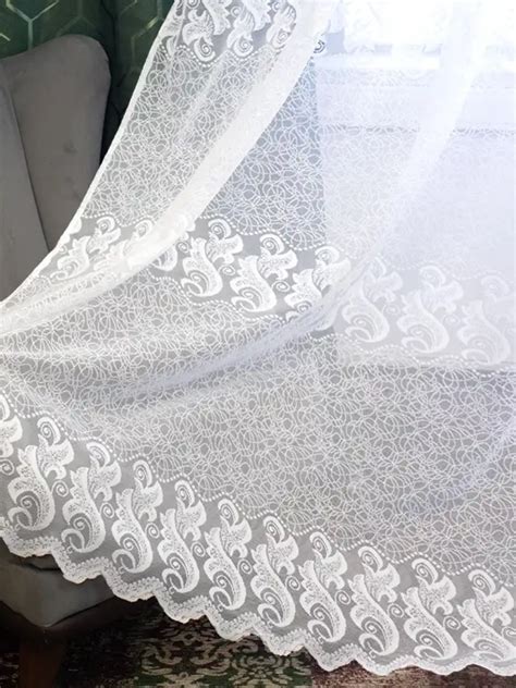 Тюль жакард білий із ламбрекеном Missi купити за найкращою ціною в Хмельницькому від компанії