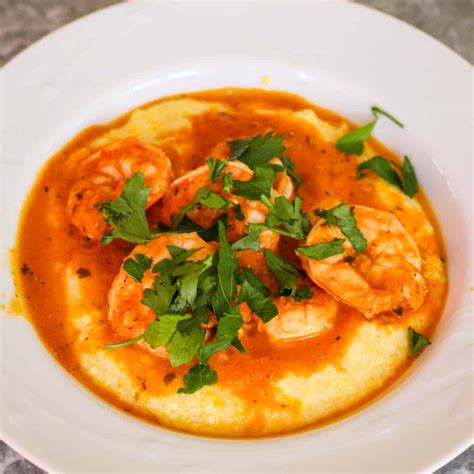 Shrimp And Polenta Mediterranean Latin Love Affair