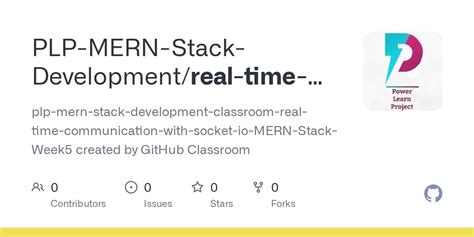 Github Plp Mern Stack Developmentreal Time Communication With Socket Io Tayianaturjo Plp