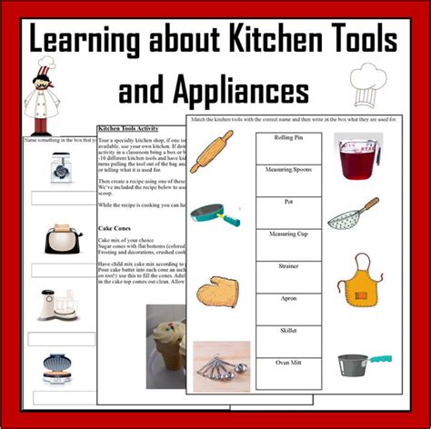 Kitchen Utensils And Their Uses