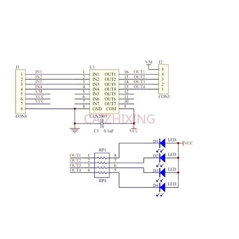 ULN Stepper Motor Driver Board High Power Chip