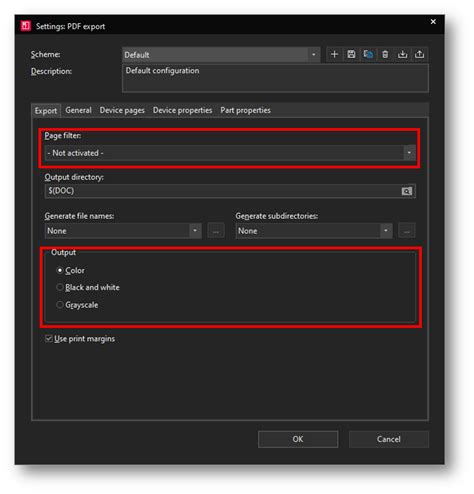 how to export an eplan project to pdf