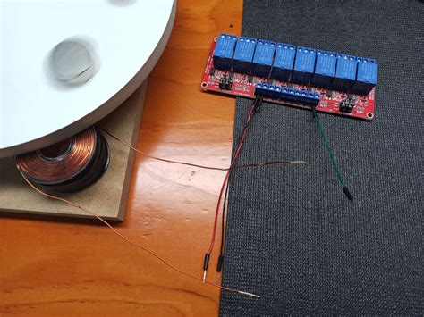 How To Trigger An Channel Relay Module With An Air Coil And Moving Magnet Electrical