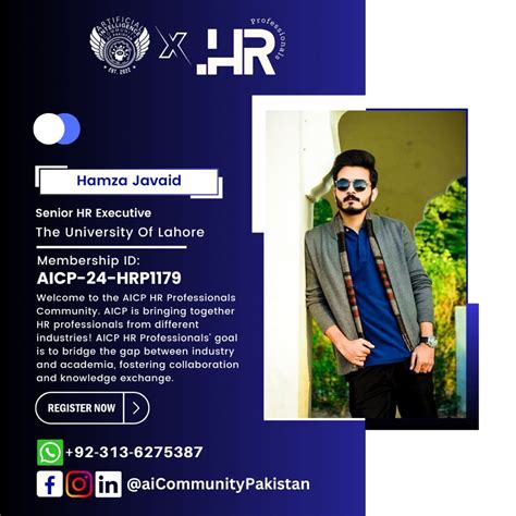 Hamza Javed On Linkedin Aicp Hrcommunity Techindustryleadership