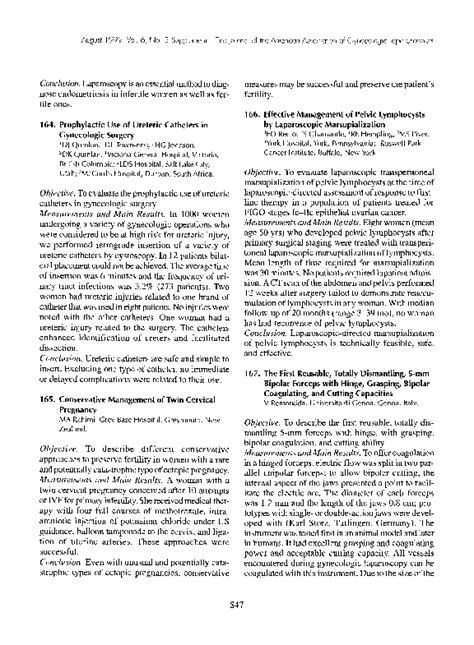 Pdf Effective Management Of Pelvic Lymphocysts By Laparoscopic
