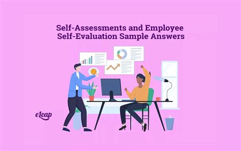 Self Assessments And Employee Self Evaluation Sample Answers Eleap