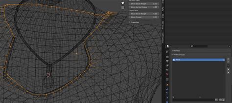 How To Use Bezier Curve In Shrinkwrap Modifier With Vertex Groups