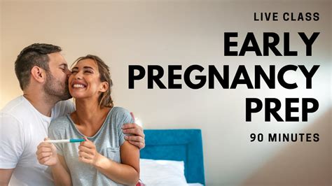 Early Pregnancy Preparations Live Classes Birthly
