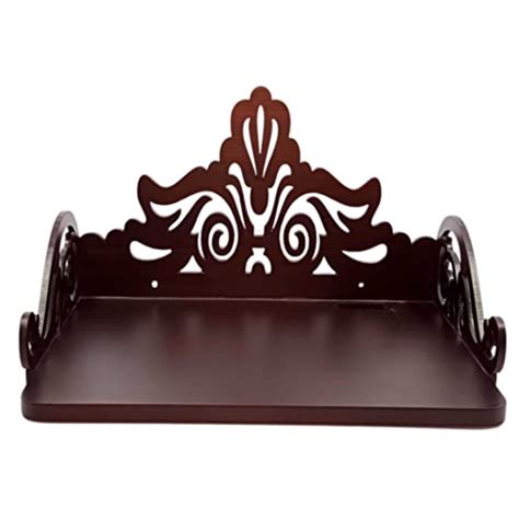 Home Decor And Gifts Wholesale Set Top Box WiFi Router Holder Wooden Wall Shelves