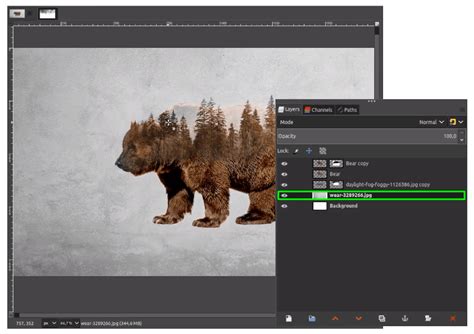 Incredible Double Exposure In GIMP Complete Step By Step Zakey Design