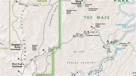 Canyonlands National Park Map Pdf • Phototraces
