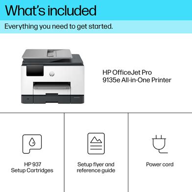 HP OfficeJet Pro 9135e A4 Colour Multifunction Inkjet Printer With HP Plus 404M6B