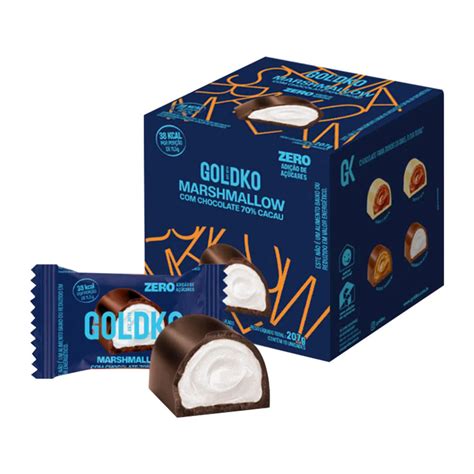 Bombom Marshmallow 70 Cacau Zero Goldko Empório Quatro Estrelas
