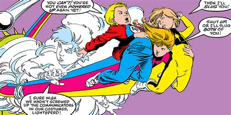 Lightspeed Marvel Comics Power Pack Julie Power Character