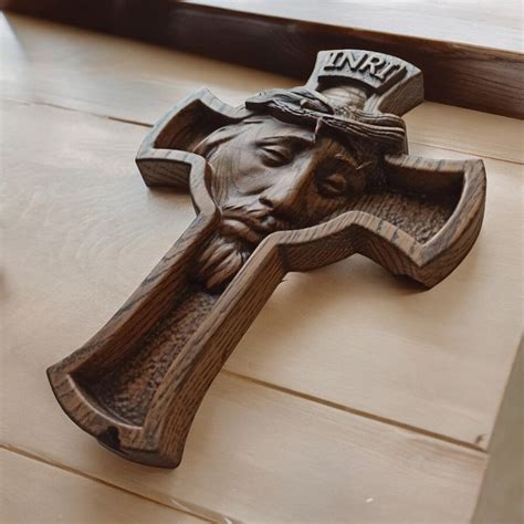 Catholic Cross Religious Wall Art Christian Home Decor Wall Christ