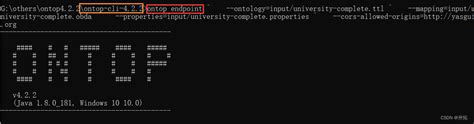 Sparql Endpoint With Ontop Cli部署，python使用sparqlwrappersparqlwrapper使用 Csdn博客