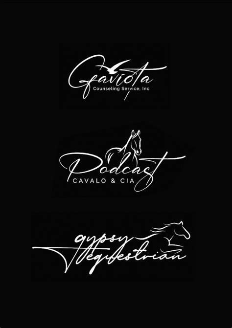 Signature Logo With Simple Animal Icon Or Line Art Design Watermark