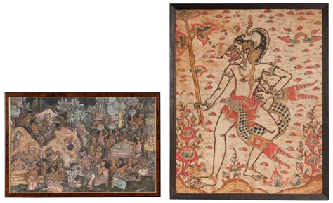 2 Southeast Asian Artworks