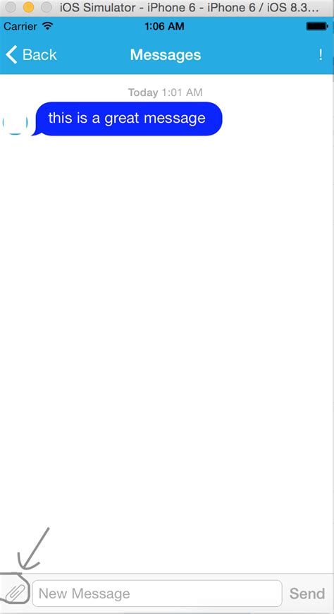Ios How To Send Pictures Using Jsqmessagesviewcontroller Stack