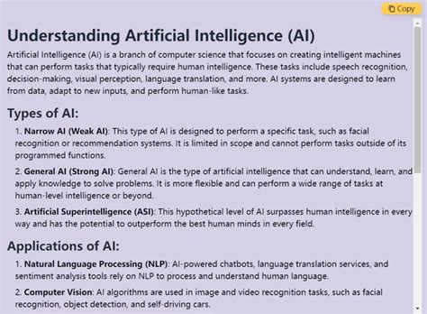 Free AI Answer Generator Based On ChatGPT