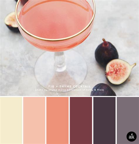 A Fig Cocktail Inspired Color Palette — Creative Brands For Creative