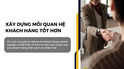 Lợi ích của hệ thống CRM cho doanh nghiệp B B